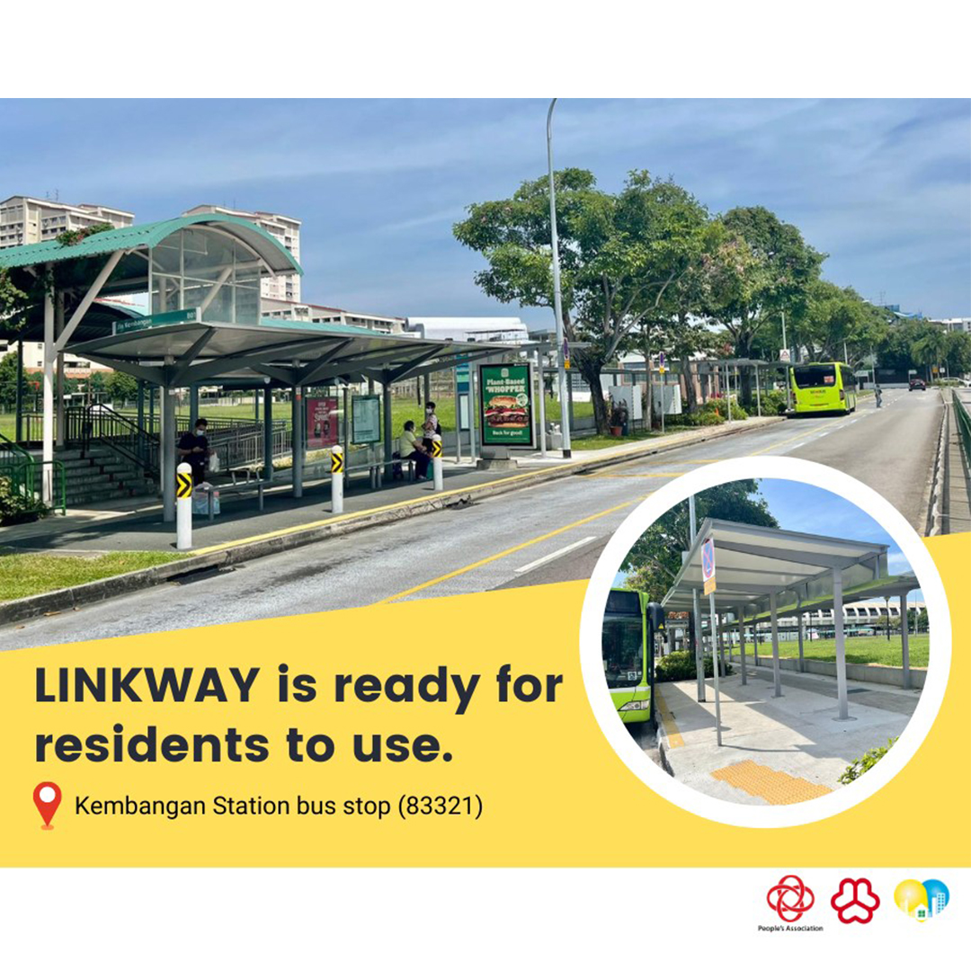 Linkway @ Kembangan Station Bus Stop